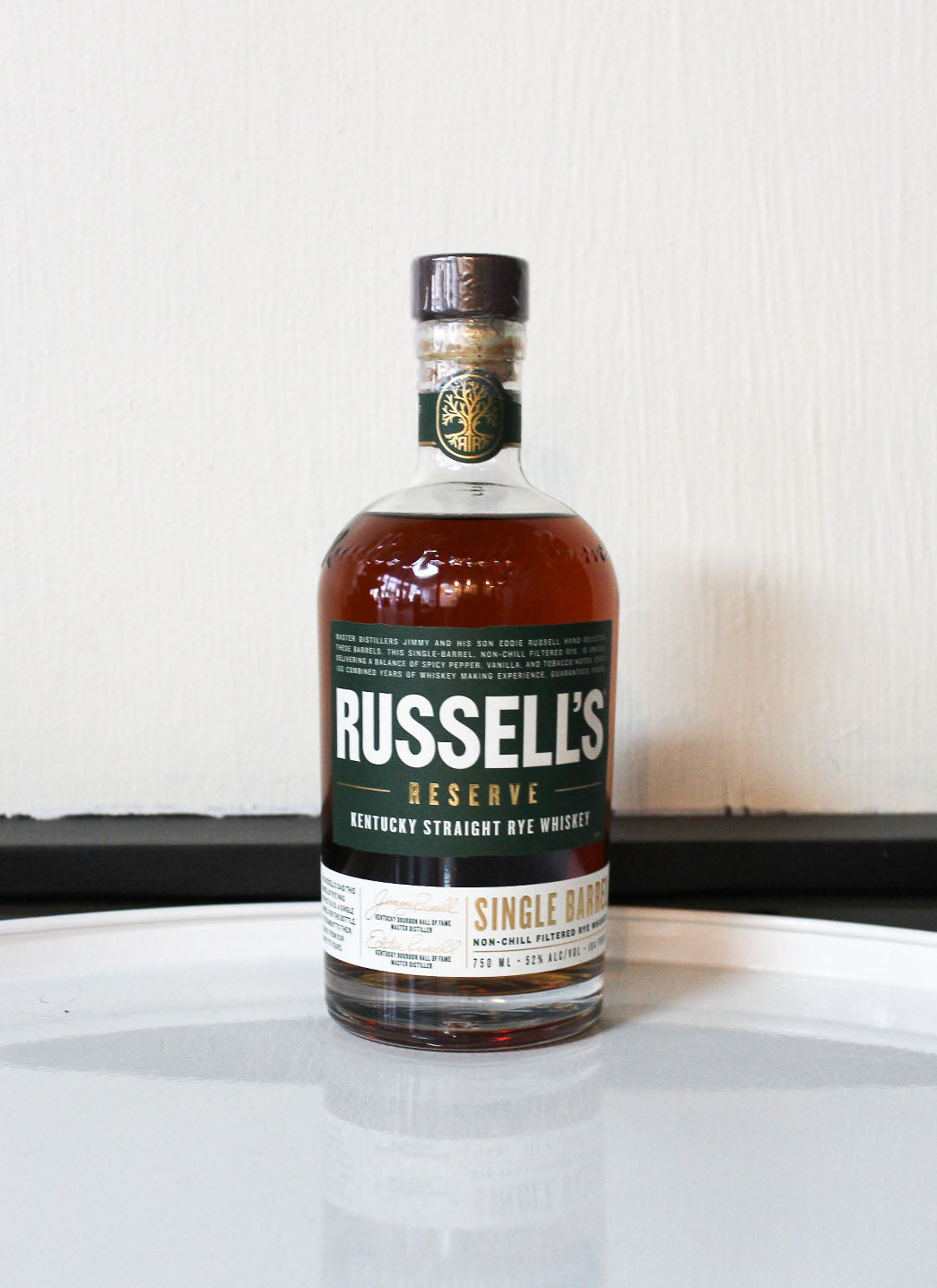 Russell's Reserve Single Barrel Rye – Noble Root Wine & Spirits